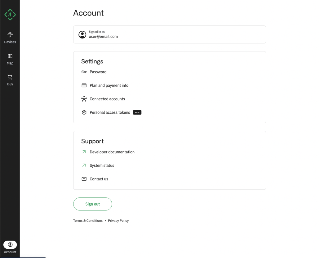 How to create a personal access token for the GraphQL API